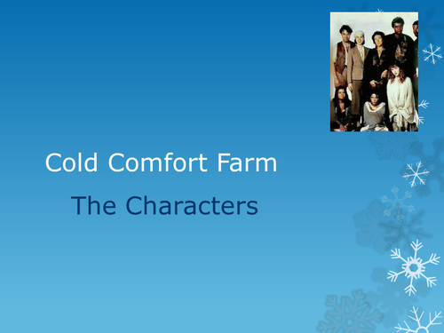 "Cold Comfort Farm", by Stella Gibbons | Teaching Resources