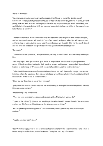 "Cold Comfort Farm", by Stella Gibbons | Teaching Resources