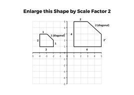 Enlarging Shapes - Complete Lesson | Teaching Resources