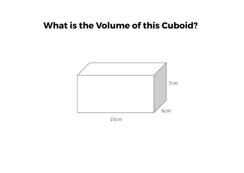 Volume of Cuboids - Complete Lesson | Teaching Resources Volume of Cuboids - Complete Lesson | Teaching Resources