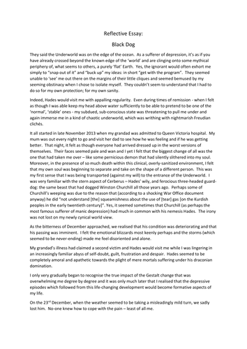 40 x Higher English A grade folio essays: creative, reflective ...