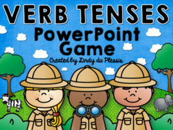Verb Tenses PowerPoint Game | Teaching Resources