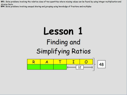 Year 6: Ratio (Lesson 1) | Teaching Resources