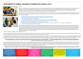 Reading and metacognition KS2 and KS3 bundle | Teaching Resources