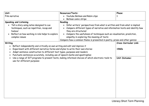 Superhero Literacy planning - 4 weeks Y5/6 | Teaching Resources