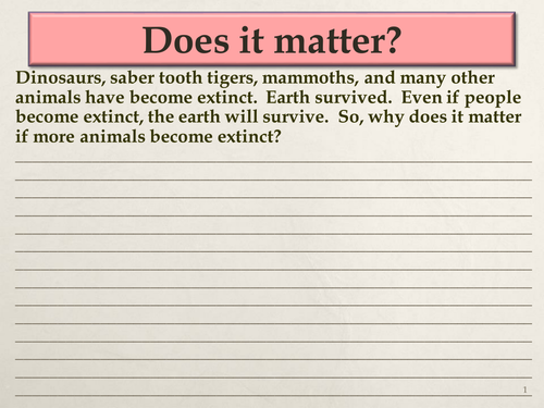 Endangered Animals - PowerPoint & Activities | Teaching Resources