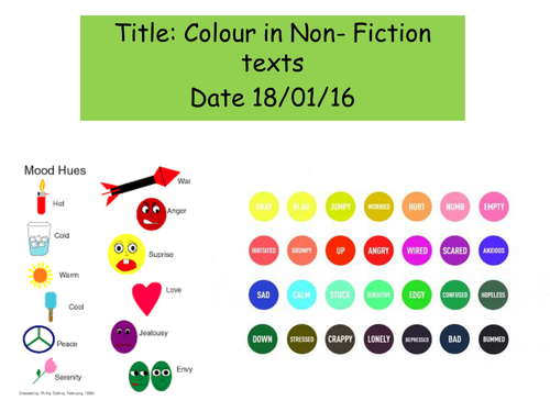 Analysing Fiction & Non-Fiction | Teaching Resources