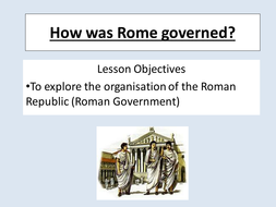 Roman Republic (Roman Government) | Teaching Resources