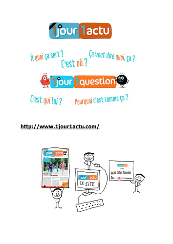 1 jour 1 actu listening activity | Teaching Resources
