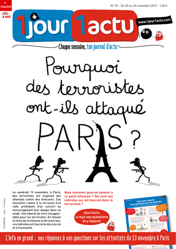 1 jour 1 actu listening activity | Teaching Resources