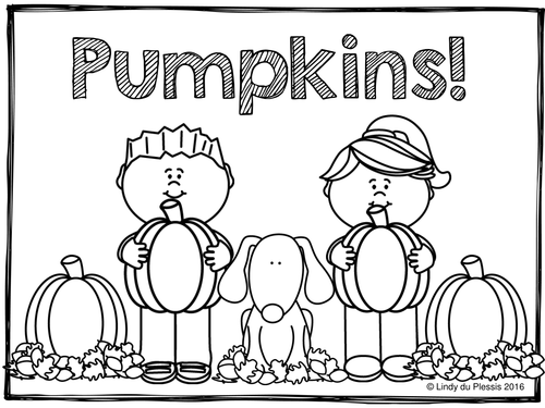 Fall Read and Color PowerPoint (Pumpkins Everywhere) | Teaching Resources