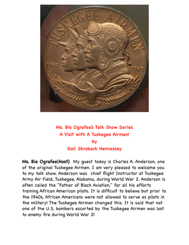 Tuskegee Airmen: A Reader's Theater Script | Teaching Resources