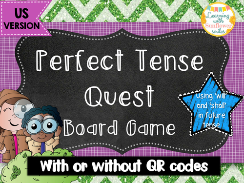 Perfect Tense Board Game | Teaching Resources
