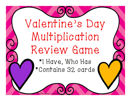 Valentines Day Math | Teaching Resources