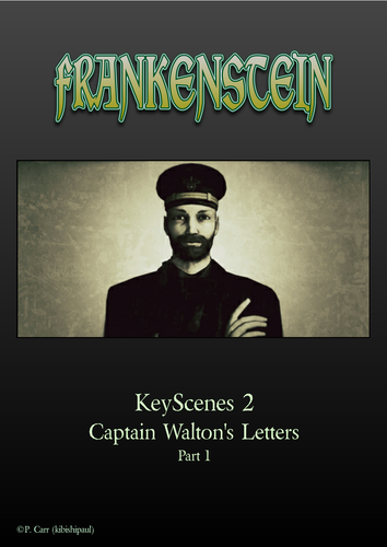 Frankenstein Comic - Captain Walton's Letters | Teaching Resources
