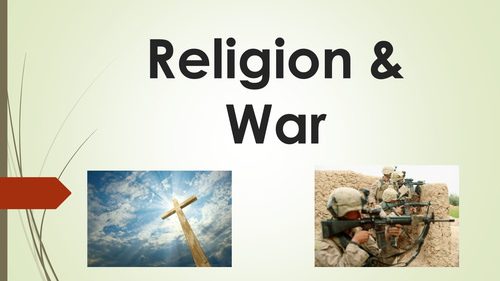 Religion and War - Template Lesson - Resource Pack | Teaching Resources