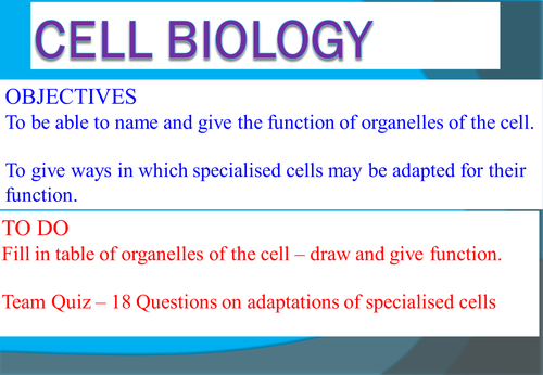 Cell Biology, Mitosis and Meiosis and Microscopy for A Level Biology ...
