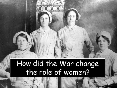 Suffragettes and Women in the War- (5 lessons) | Teaching Resources