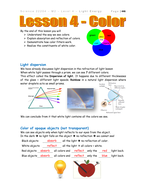 Light and color (Physics) | Teaching Resources