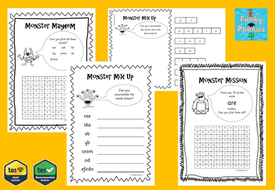 Year 1 Common Exception Word Searches and Word Jumbles | Teaching Resources