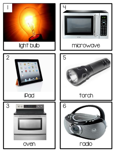 Energy and Electricity Scavenger Hunt | Teaching Resources