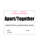 Annotation Guide for GCSE Art | Teaching Resources