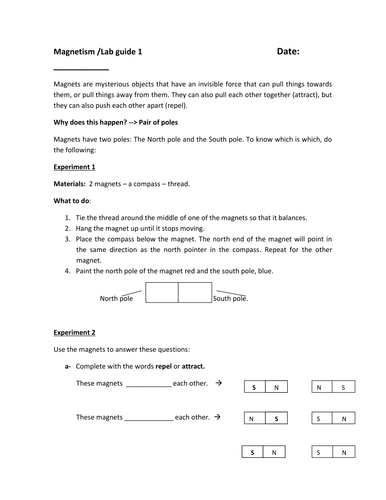 Magnetism | Teaching Resources