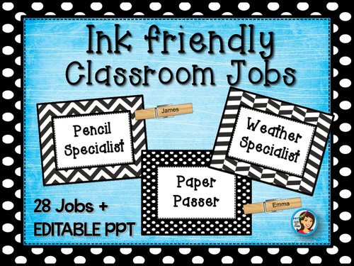 Classroom Jobs | Teaching Resources