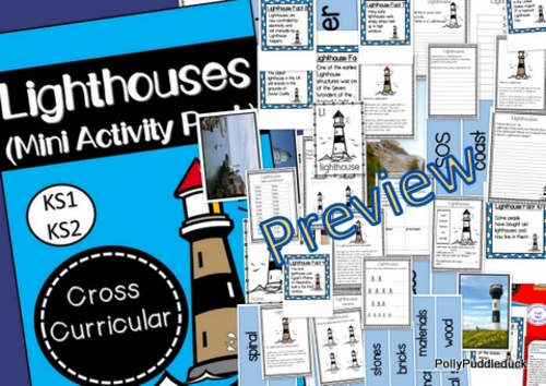 Lighthouses Mini Activity Pack | Teaching Resources