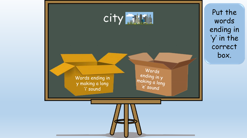 'y' at the end of a word with a long 'i' sound: the /aɪ/ sound ...