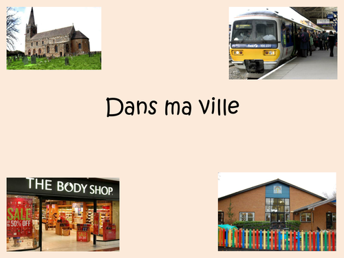 GCSE FRENCH TOWN AND WEATHER | Teaching Resources