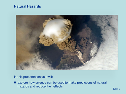 Earth Systems - Natural Hazards | Teaching Resources