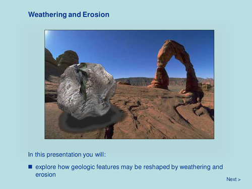 Earth Systems - Weathering and Erosion | Teaching Resources