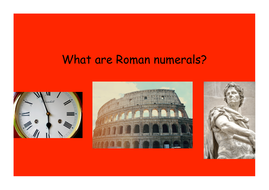 Roman Numerals: Presentation, 3 Differentiated Worksheets and Word ...