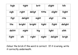 ght words | Teaching Resources