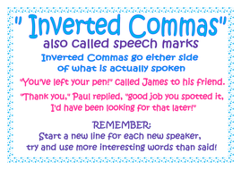 Inverted commas | Teaching Resources