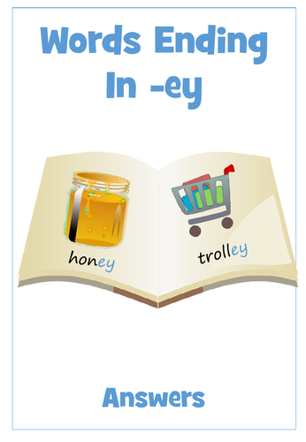 -ey words | Teaching Resources