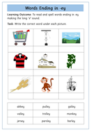 -ey words | Teaching Resources