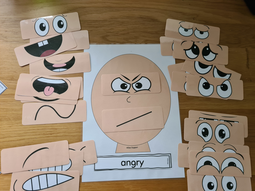 Make a Face -Emotions activity | Teaching Resources