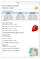French - Grammar Assessment and Translation - Food | Teaching Resources