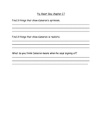 Pig Heart Boy Malorie Blackman by teachingjj99 - Teaching Resources - Tes