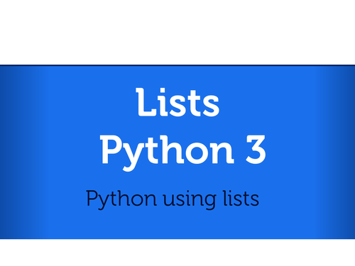 GCSE Python resources for OCR Course | Teaching Resources