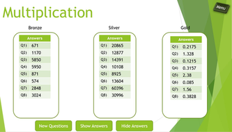 Numeracy Workout | Teaching Resources