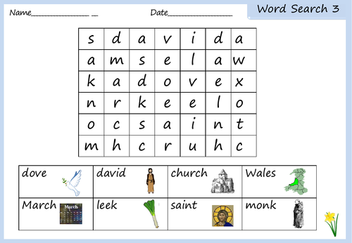 Saint David's Day Puzzle Pack | Teaching Resources