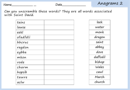 Saint David's Day Puzzle Pack | Teaching Resources