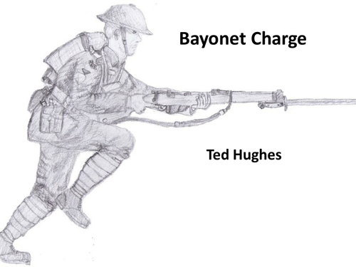 AQA Literature Poetry (Power and Conflict) - 'Bayonet Charge' by Ted ...