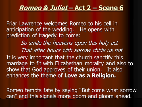 "Romeo & Juliet" by William Shakespeare | Teaching Resources