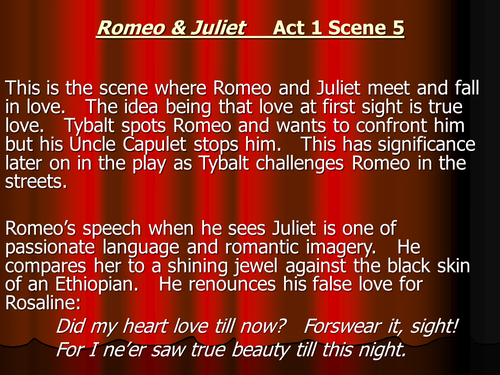 "Romeo & Juliet" by William Shakespeare | Teaching Resources