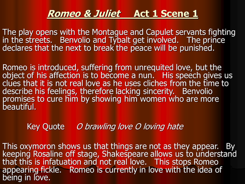 "Romeo & Juliet" by William Shakespeare | Teaching Resources