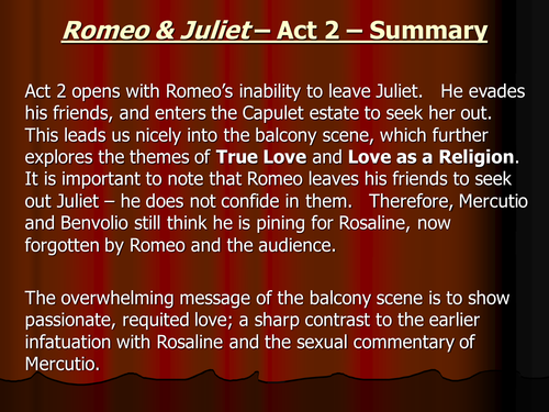"Romeo & Juliet" by William Shakespeare | Teaching Resources